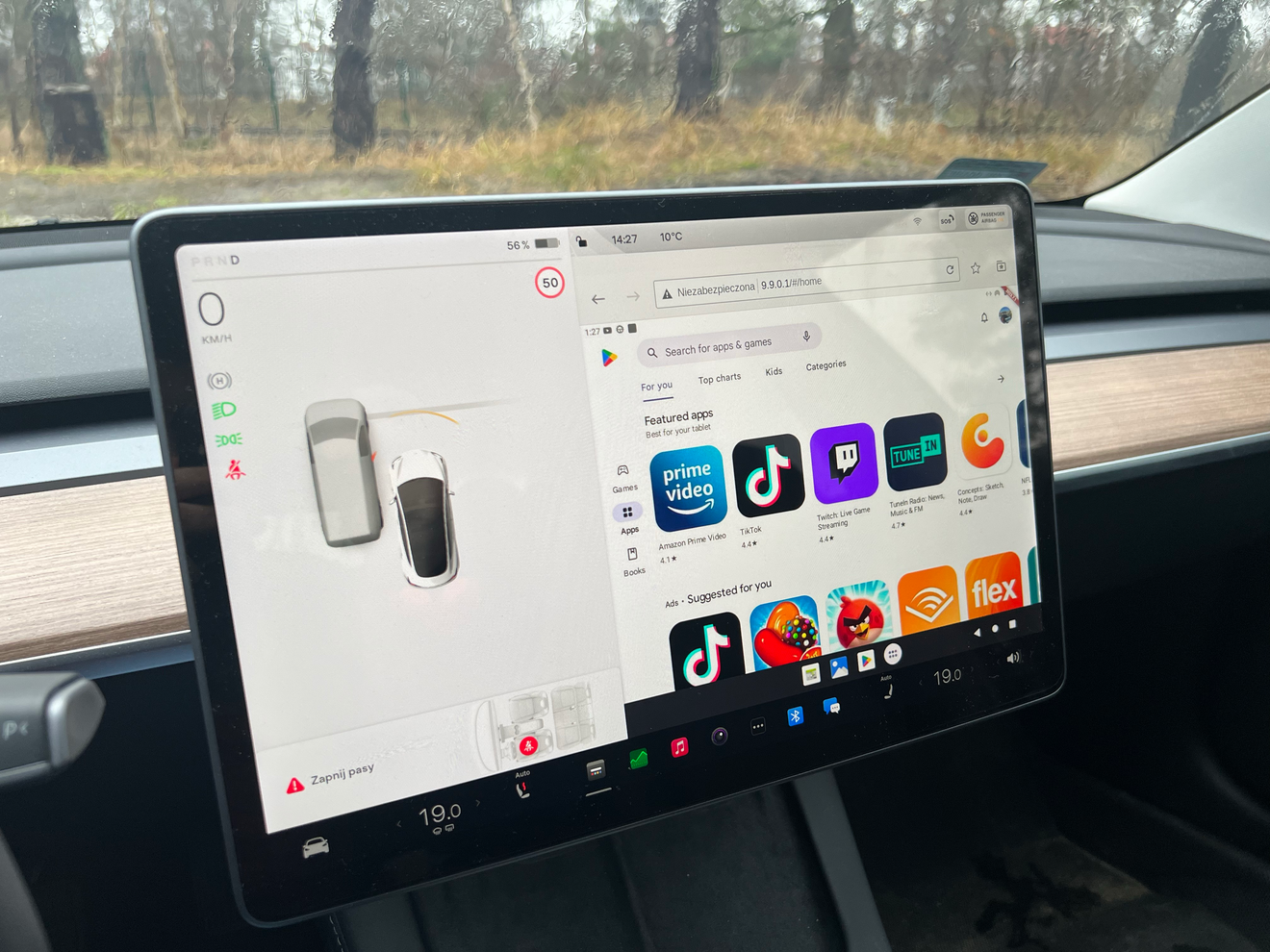 Tesla Android